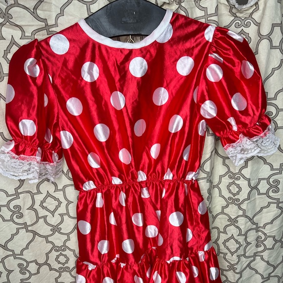 Rubie's | Costumes | Disney Minnie Mouse Dress Classic Poka Dot Dress ...
